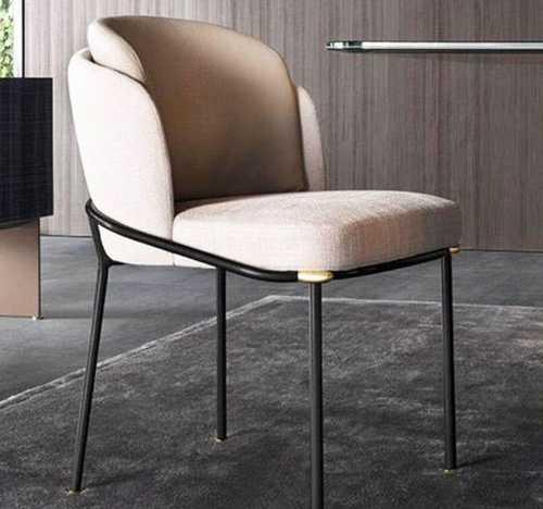 Стул Fil Noir Minotti / Стулья мягкие обеденные