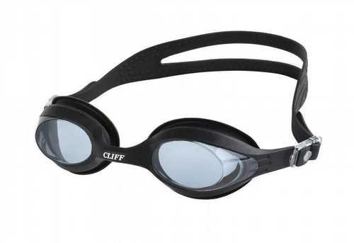 Очки для плавания взрослые cliff G9900, чёрные