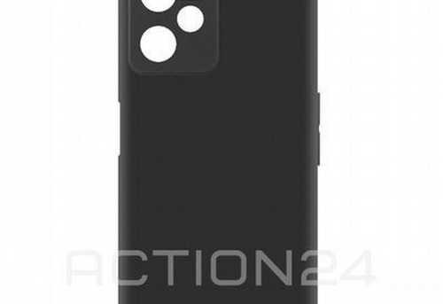 Чехол на Realme C35 силиконовый (черный)