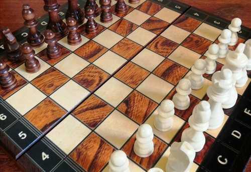 Шахматы новые деревянные (40на 40см.)
