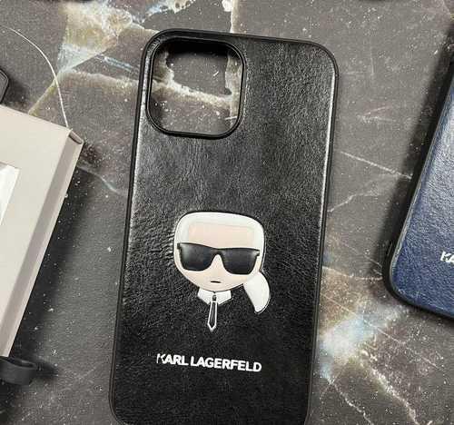 Чехол на iPhone 13 Pro Max Karl Lagerfeld чёрный