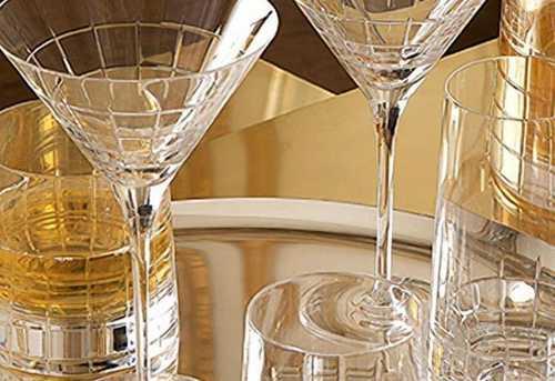 Хрустальные бокалы для мартини Cristofle (Франция)