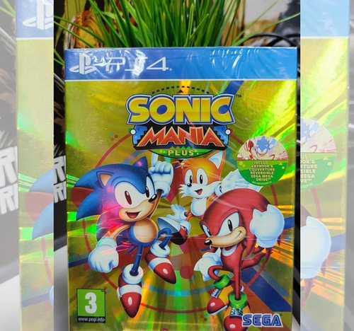 Sonic Mania Plus PS4 Новый