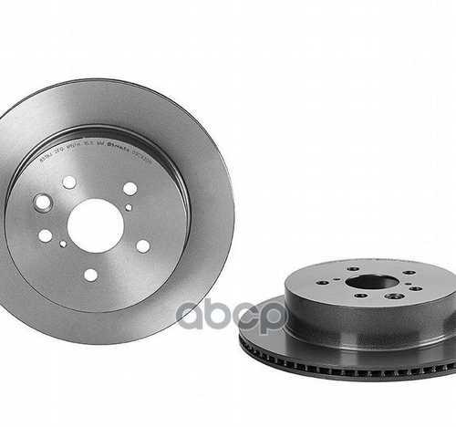 Диск тормозной UV Coated зад 09C93011 Brembo