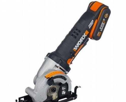 Пила дисковая акк. worx SAW WX527 (20В, 1x2.0Ач)