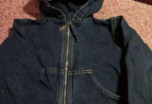 Джинсовая куртка для мальчика 92
