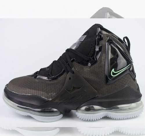 Кроссовки Nike Lebron 19 Black / Green Low