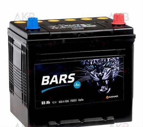 Аккумулятор автомобильный bars Asia 6ст-65 VL апз