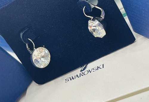 Серьги swarovski bella 14 мм