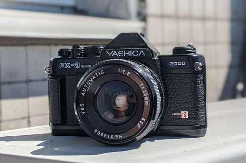 Yashica fx-3 2000 + yashica dsb 2.8/28 (yus)
