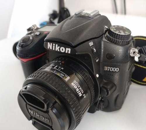 Продам Nikon D7000 с объективом Nikkor 50, 1.4D