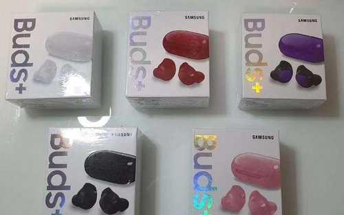 Наушники samsung buds + белые черные розовые