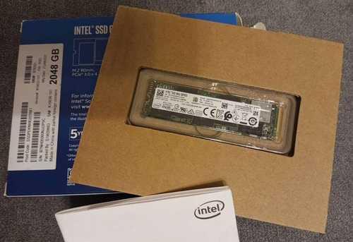 2tb Intel ssd m2 nvme