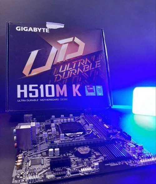 Материнская плата Gigabyte H510m новая