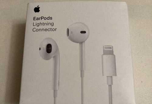 Наушники apple earpods lightning