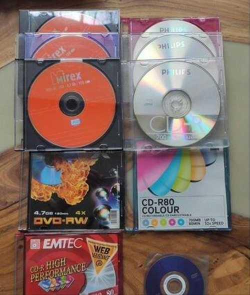 DVD-R, rw диски, CD-r диски
