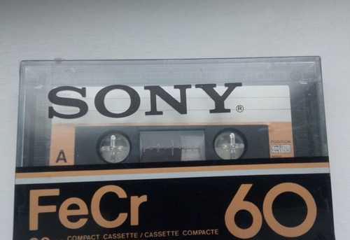 Аудио кассеты sony FeCr