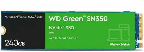 Твердотельный накопитель SSD WD Green SN350 NVMe