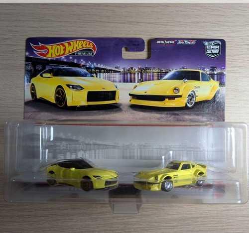 Hot Wheels Premium Nissan Z Proto и Fairlady Z