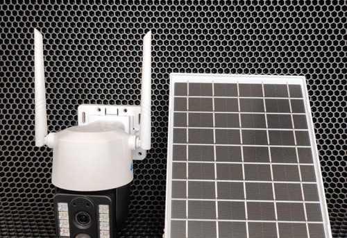 Камера видеонаблюдения на солнечной батарее 4g
