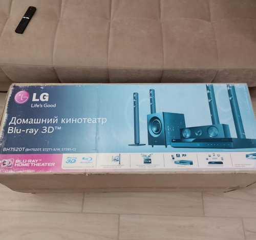 Домашний кинотеатр lg bh 7520 t