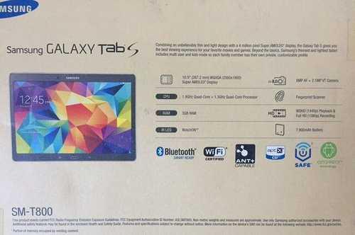 Samsung Galaxy Tab S SM-T800 16Gb WiFi