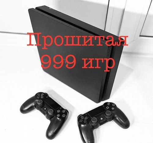 Ps4 slim прошитая 999 игр