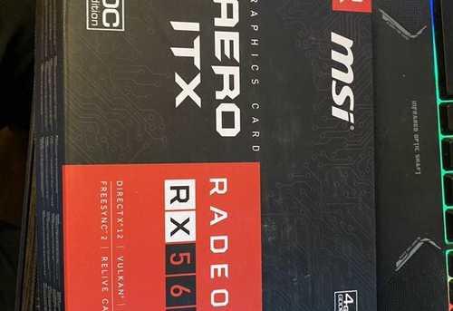 Видеокарта AMD radeon rx560 4GB