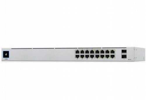 Ubiquiti USW-16-POE PoE-коммутатор в стойку, 16х 1