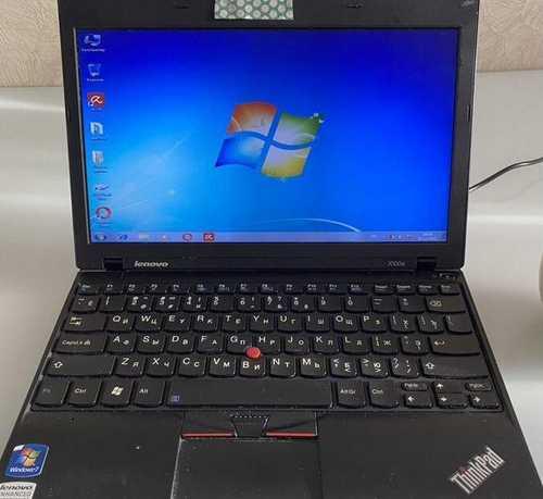 Thinkpad Ноутбук Lenovo ThinkPad X100E