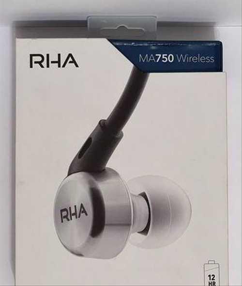 Беспроводные наушники RHA MA750 Wireless