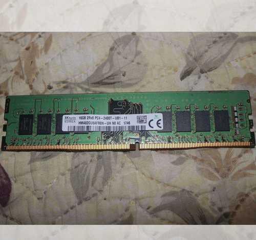 Оперативная память ddr4 16gb 2400