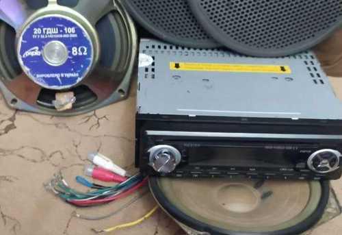 Автомагнитола prology mp 3, без аукса