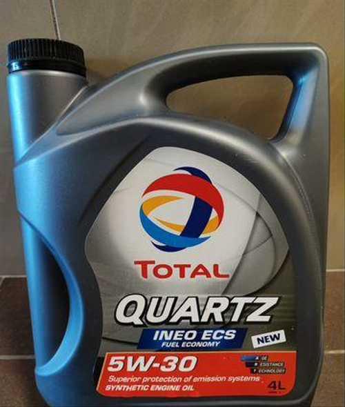 Total Quartz Ineo ECS 5W30, 4л 19 год