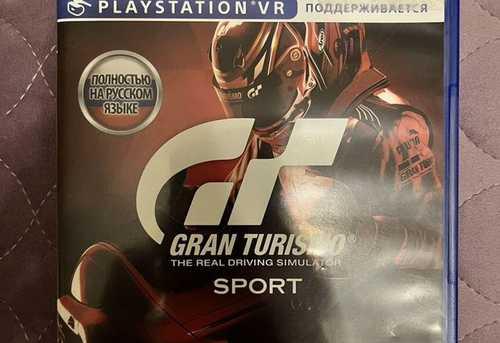 PS4 Gran Turismo sport;Поддержка VR,русская версия