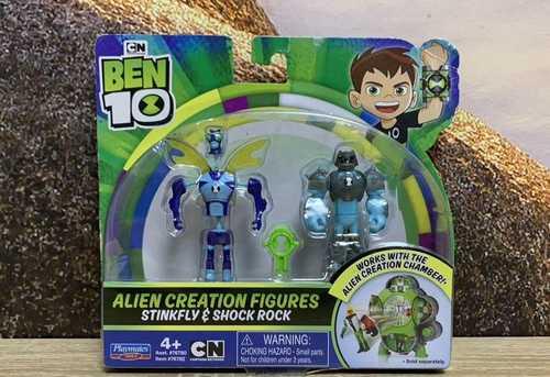 Новый набор Ben10 Жук и Шок Рок