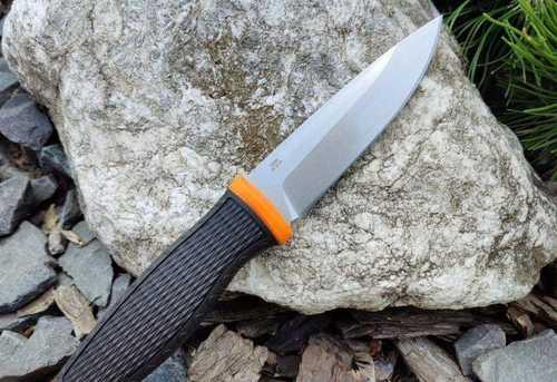 Нож новый Ganzo G806 черный c оранжевым, G806-OR
