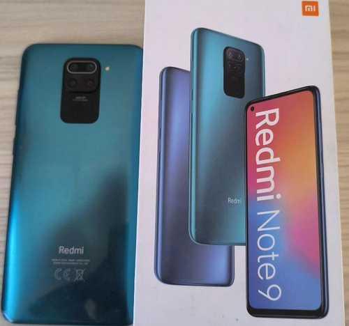 Xiaomi Redmi Note 9, 4/128 ГБ