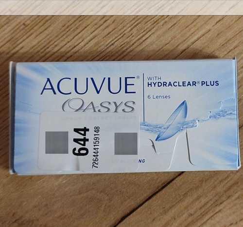 Линзы acuvue oasys 1.75