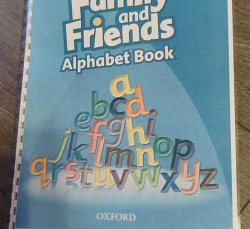 Family and friends alphabet book