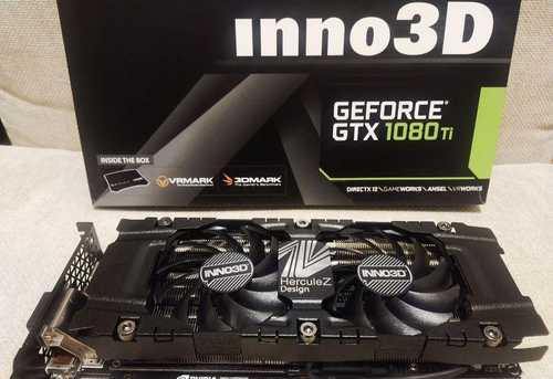 Видеокарта GTX 1080 Ti X2 Inno3D