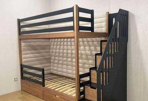 Кровать двухъярусная от 3 лет