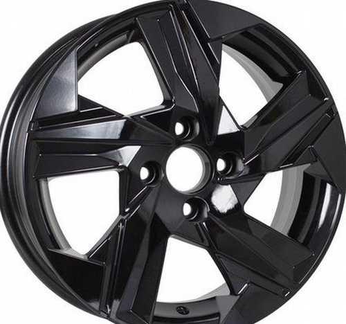 KDW KD1520 : 6x15 4*100 Et:46 Dia:54.1 Black Painted