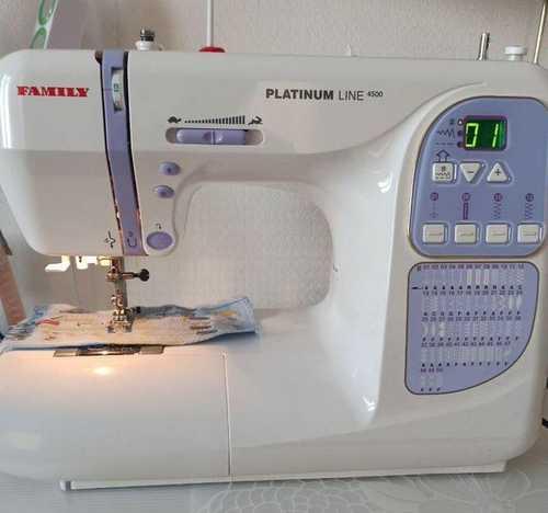 Швейная машинка family platinum line 4500