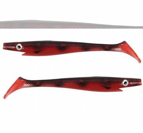 Резина Strike Pro Pig Shad Jr 20см 50гр BloodySpBu