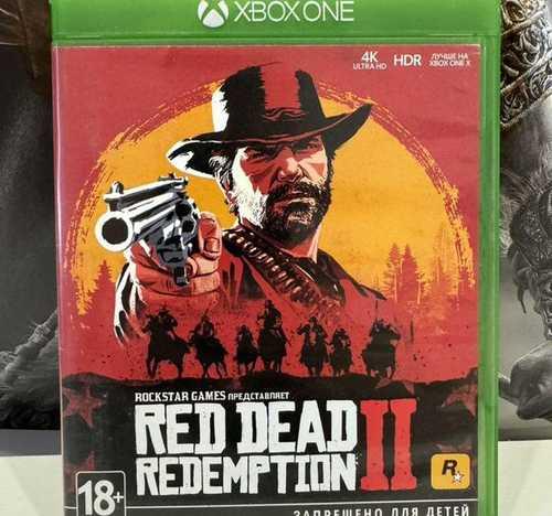 Диск RED dead redemption 2 для Xbox one