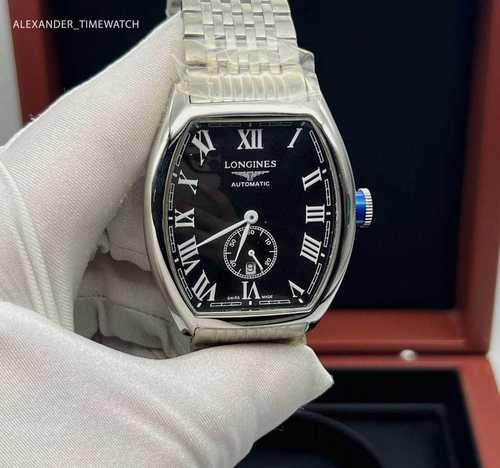 Мужские наручные часы бочка Longines Evidenza