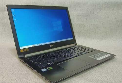Игровой ноутбук Acer GTX 1050, full HD IPS