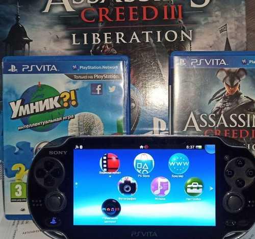 Psp vita Crystal Black PCH-1004