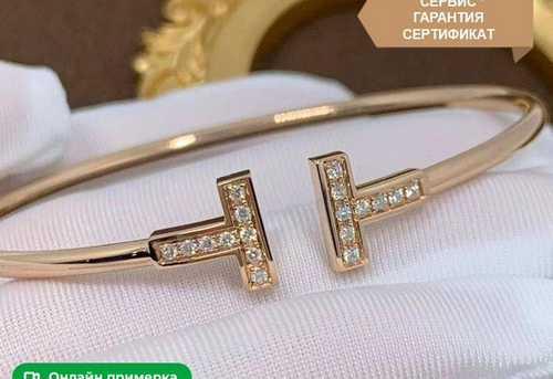 Браслет из золота с бриллиантами 0,22 ct